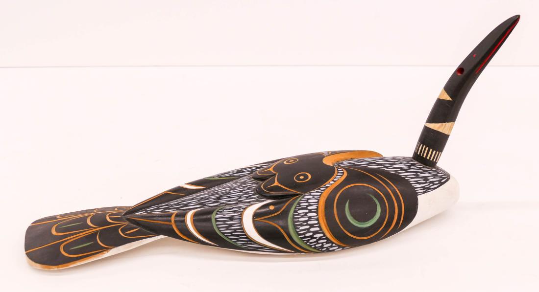Floyd Joseph (b.1953 Salish) Loon Rattle 1984 Cedar - Jun 20, 2019 ...