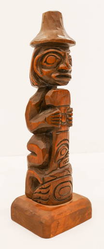 Abner Johnson (20/21st Cent. Tlingit) Human And Whale