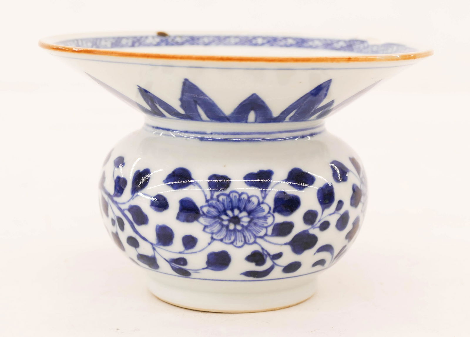 For Auction: Chinese 18th Cent. Nanking Cargo Porcelain Ink Pot (#576 ...