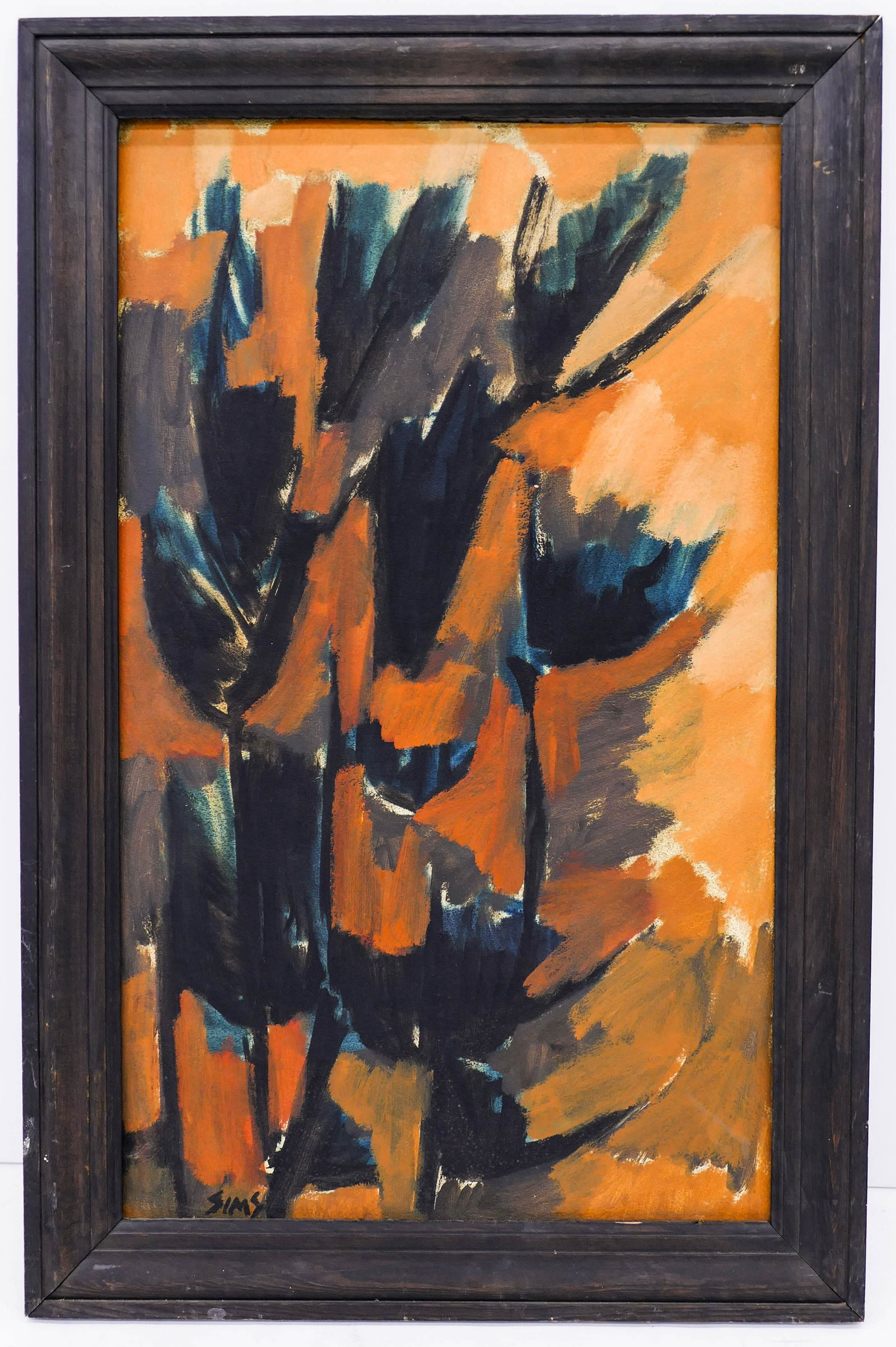 Harold Alvin Sims (b.1935 Oregon) Floral Abstraction - May 07, 2020 ...