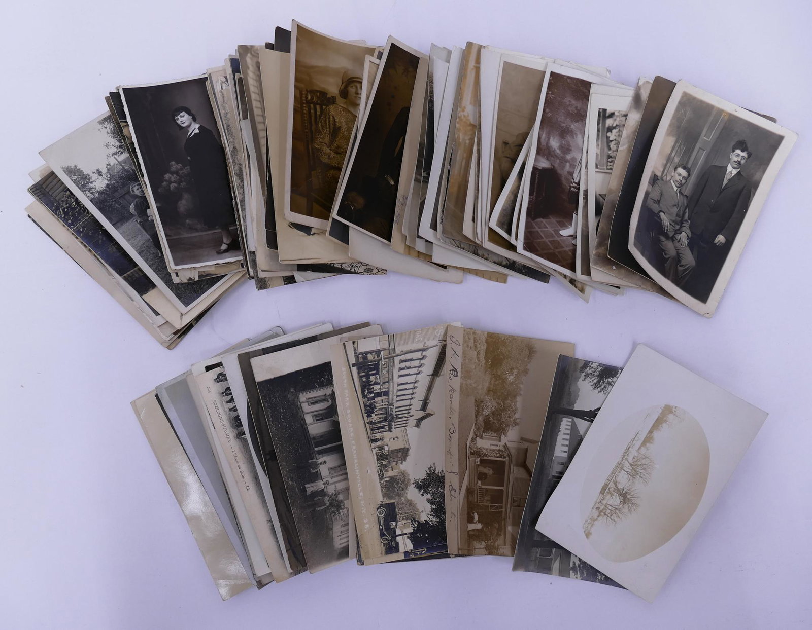 94pc Antique Real Photo Postcards - Jul 09, 2020 | MBA Seattle Auction ...