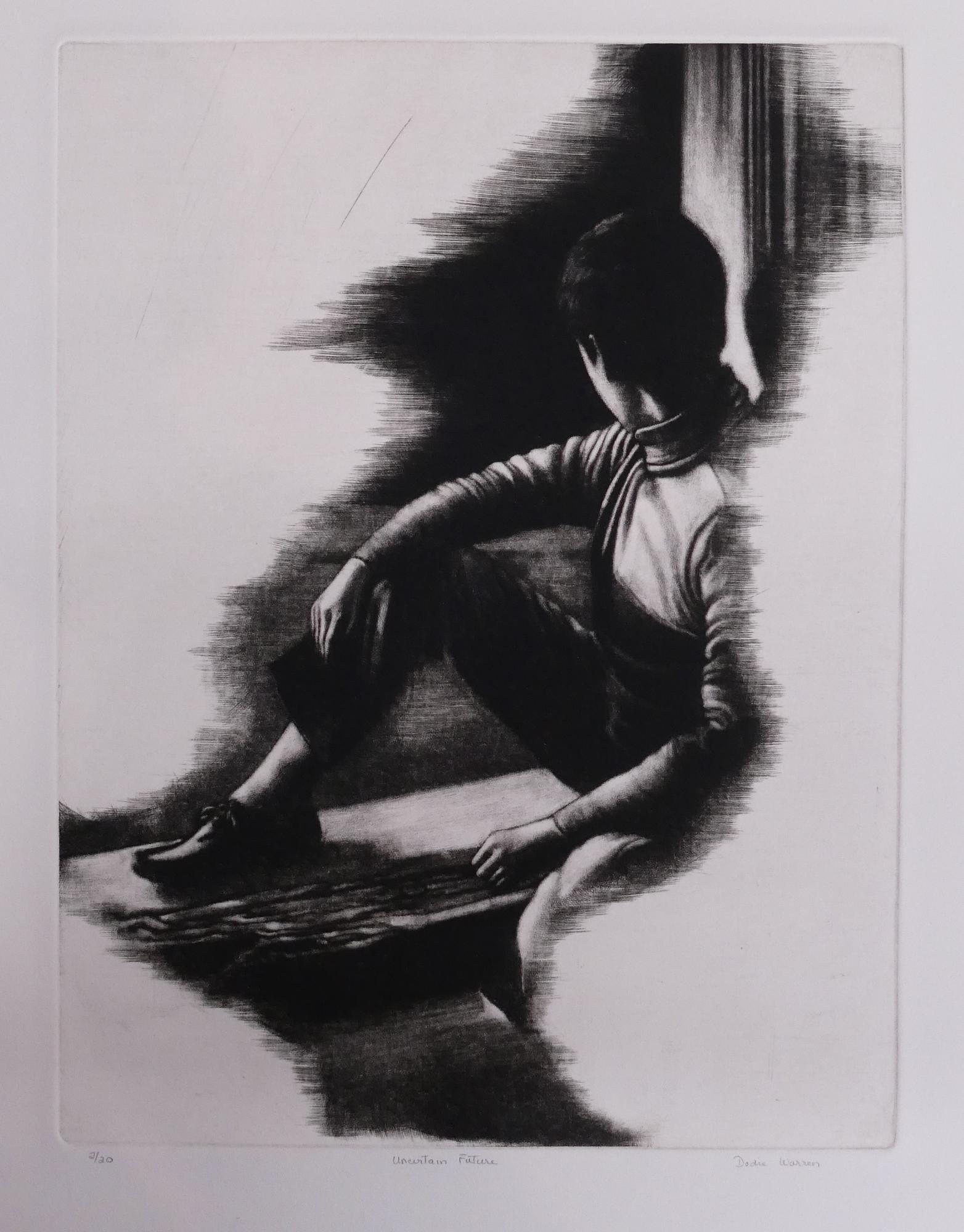 Dodie Warren 'Uncertain Future' Mezzotint - Jul 09, 2020 | MBA Seattle ...