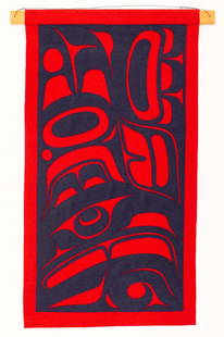 Don & Betty Yeomans ''formline Design'' 1992 Wool