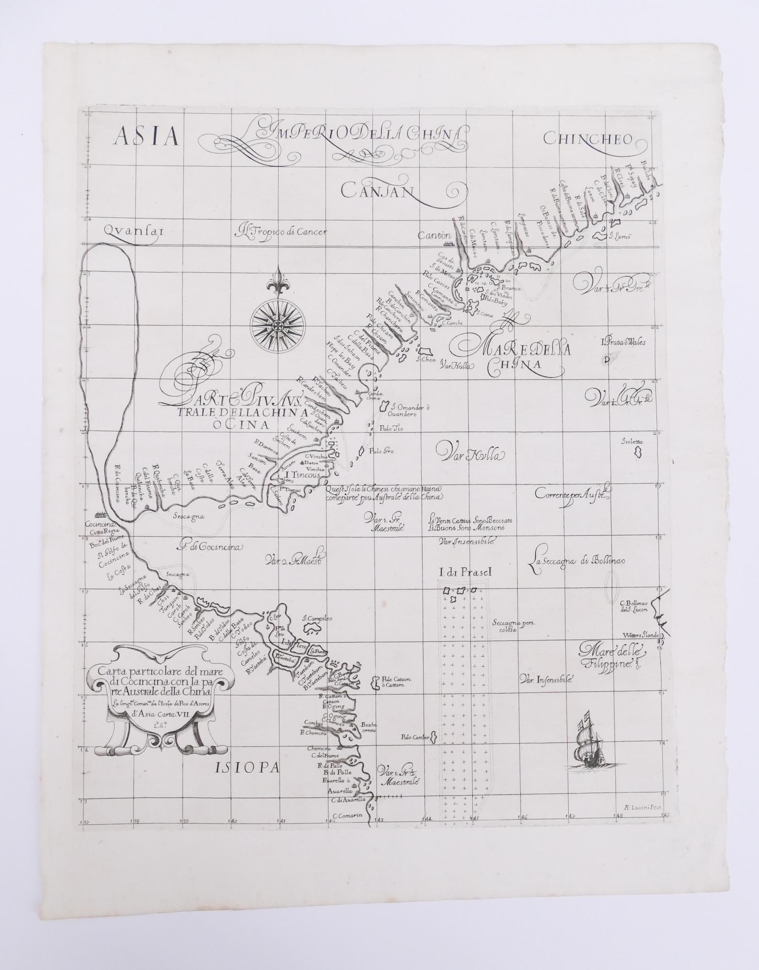 R. Dudley. Carta Particolare del Mare di Cocincina - Dec 22, 2020 | MBA ...