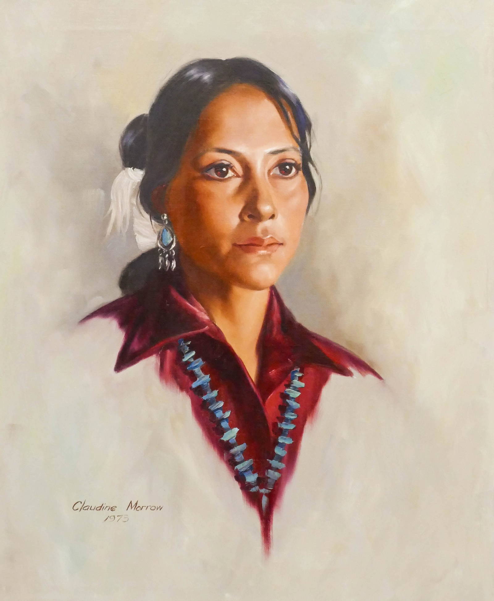 Claudine Morrow ''perlina Turquoise'' 1973 Oil - Jul 22, 2021 | Mba ...