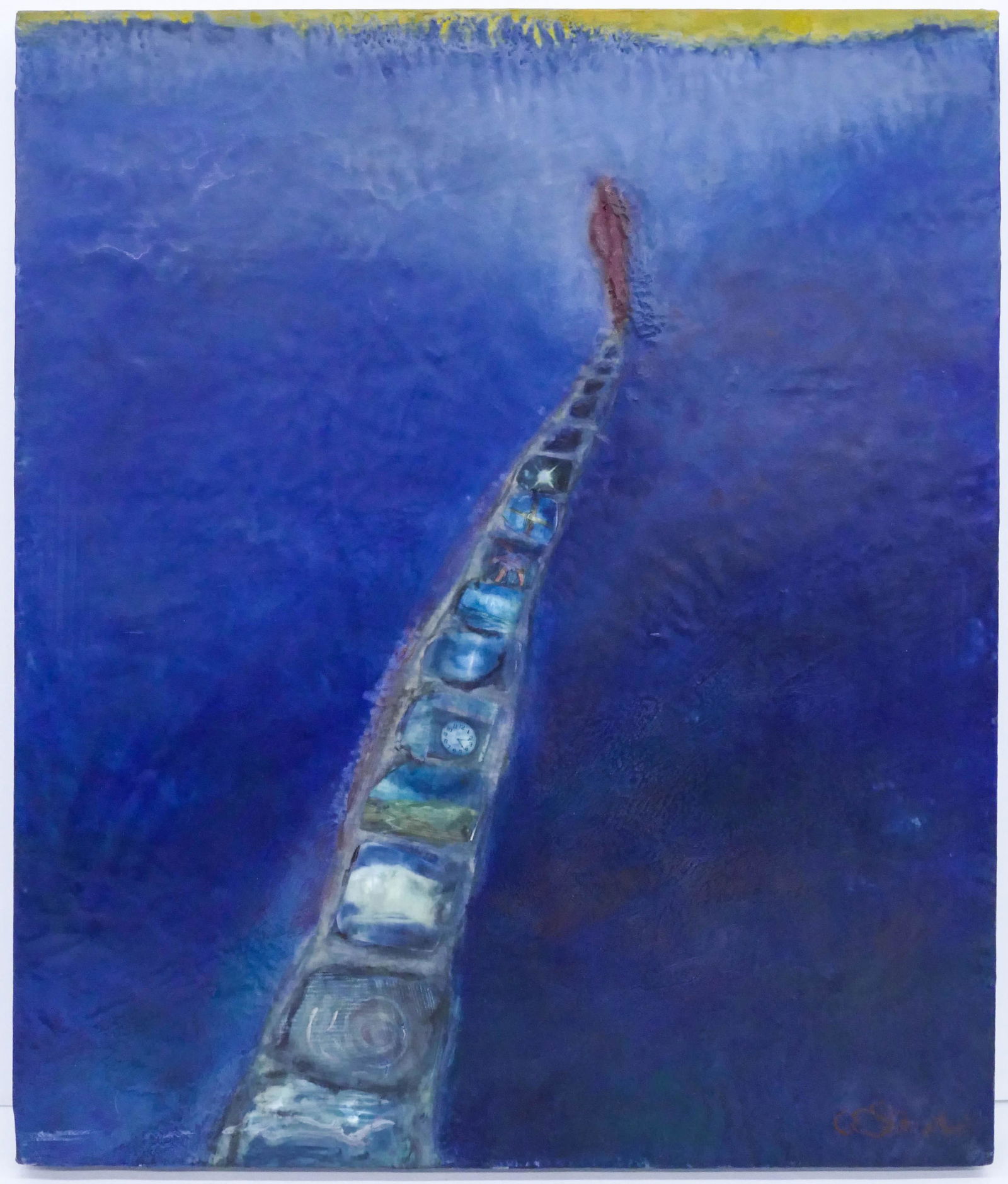 Catherine Eaton Skinner ''A Ladder Infinite Stepped (#0021) on Mar 03 ...