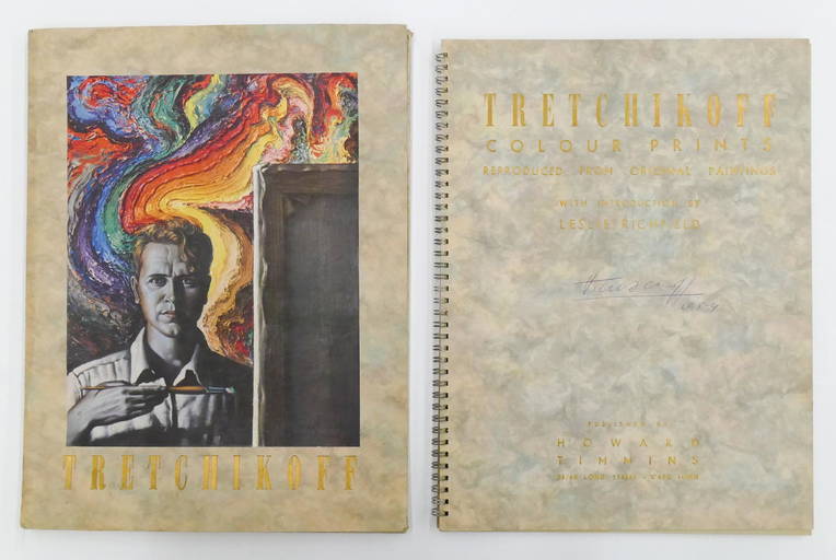 Vladimir Tretchikoff Signed Book, 1954 (#0593) on Jul 14, 2022 | MBA ...