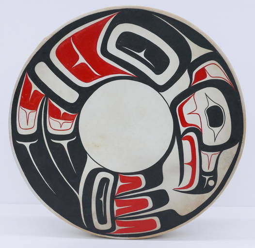 Cedric Bolton ''Haisla Eagle Drum'' (#0256) on Aug 25, 2022 | MBA ...