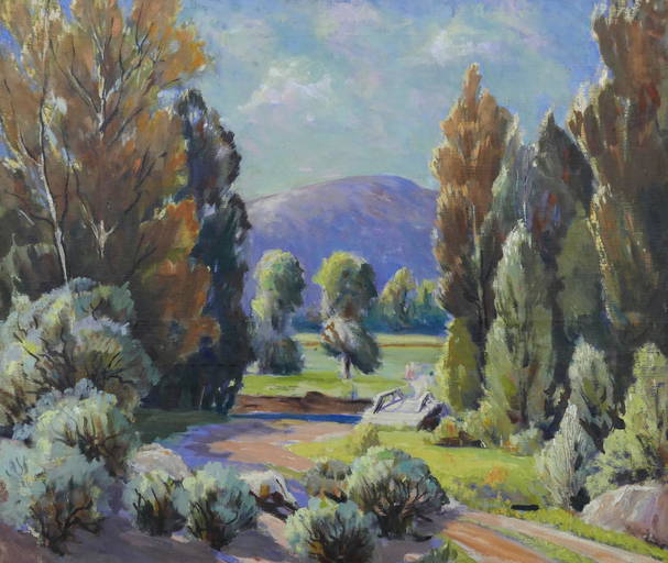 Cyrus Fulton ''St. Regis Road, Monday'' Oil (#0315) on Aug 25, 2022 ...