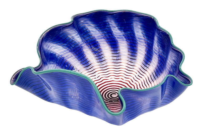 Dale Chihuly ''blue Sea Form'' 1986 Blown Glass