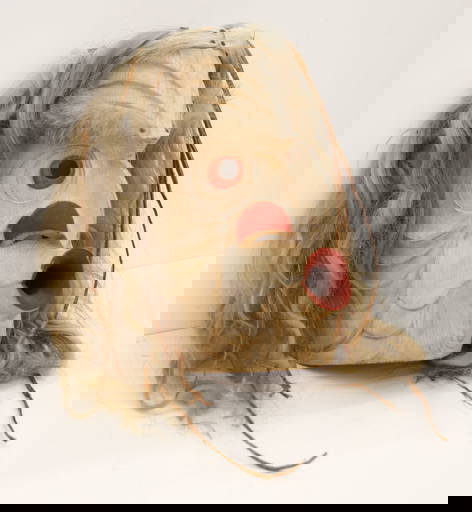 Joe David ''nootka Style Bukwus Mask'' 1973 Painted Mask