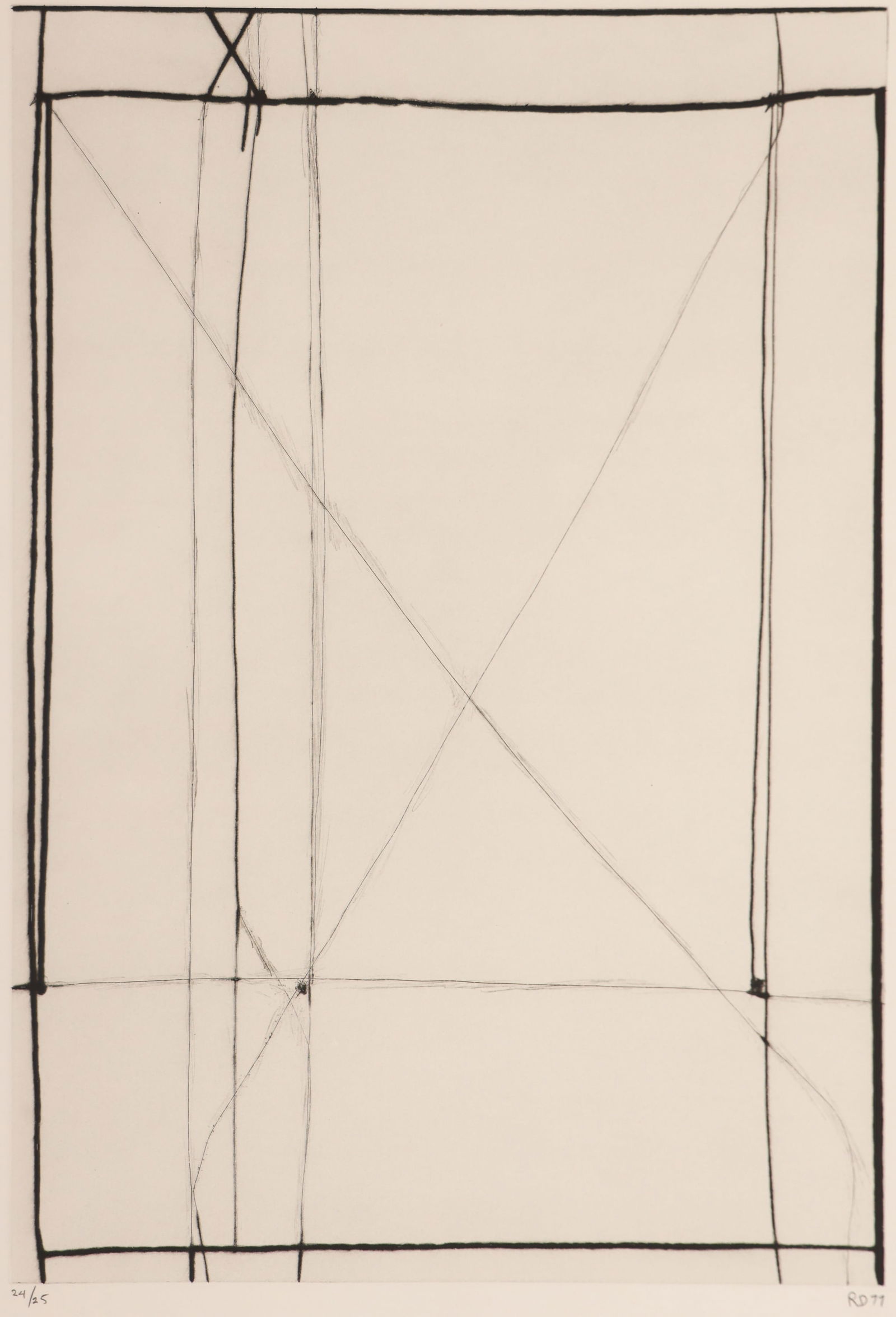 Richard Diebenkorn ''nine Drypoints And Etchings #1" Auction