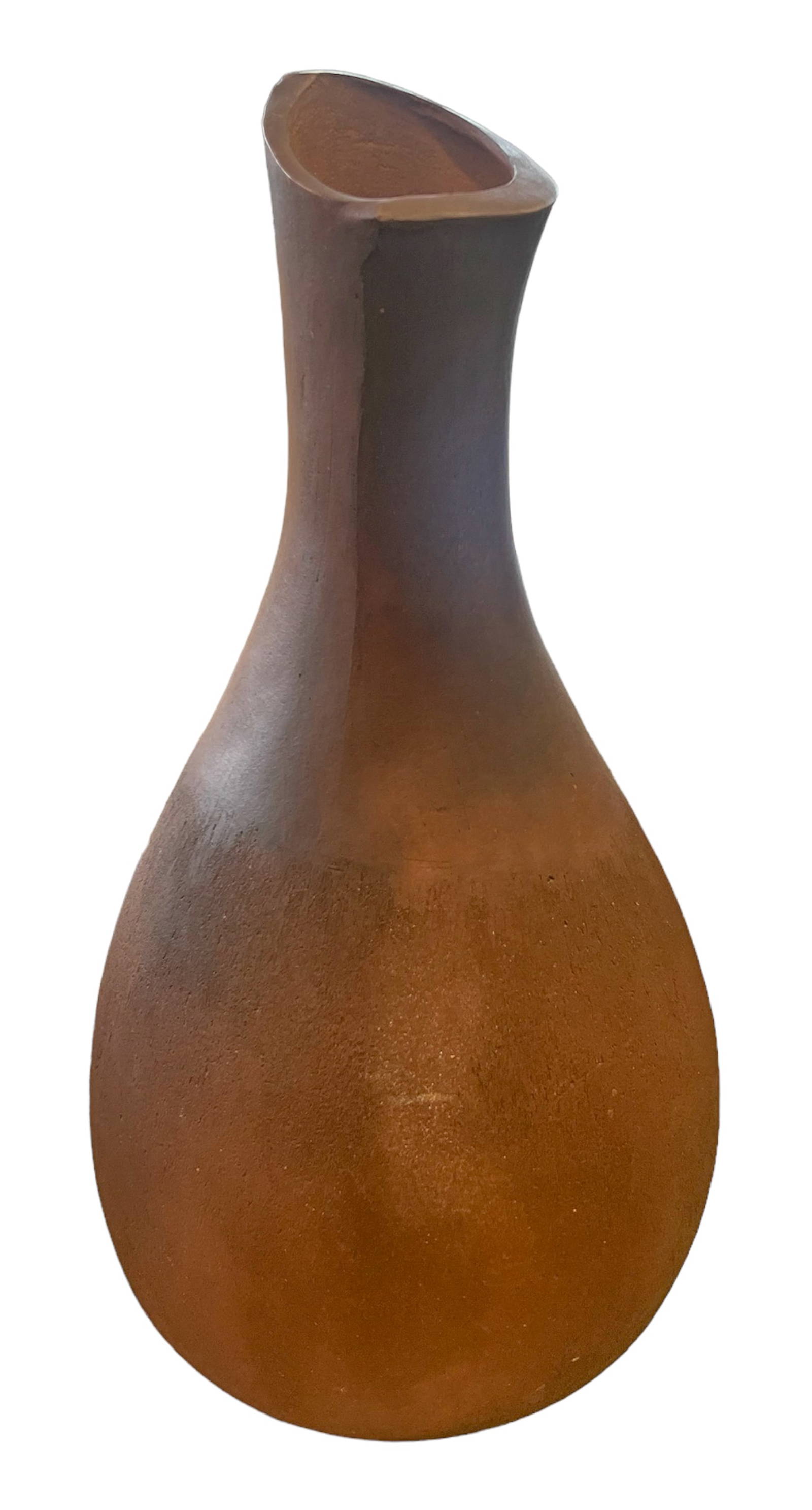 Clayton James ''gourd Vessel'' 1979 Stoneware Auction