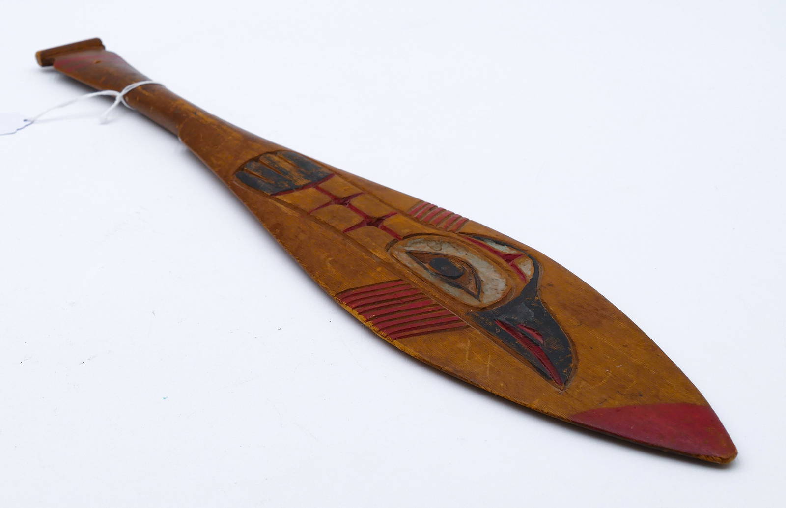 Old Northwest Coast Native Cedar Dance Paddle Auction