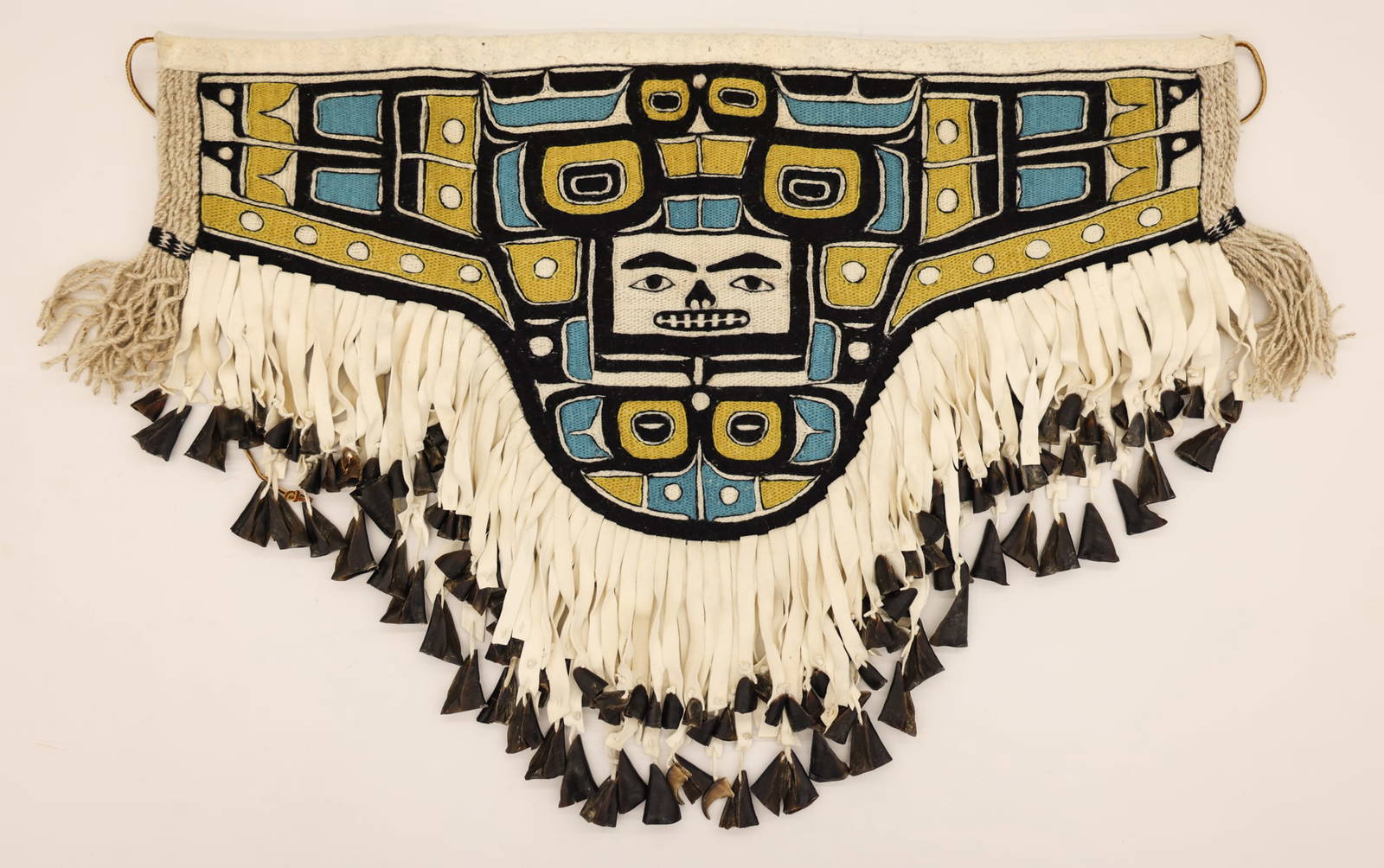 Delores Churchill ''chilkat Dance Apron'' Wool Auction