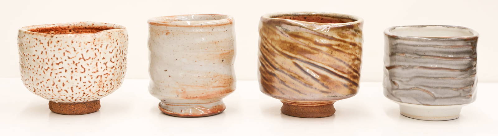 Shaner: Ferguson: Jensen: Cook Chawan Tea Bowls