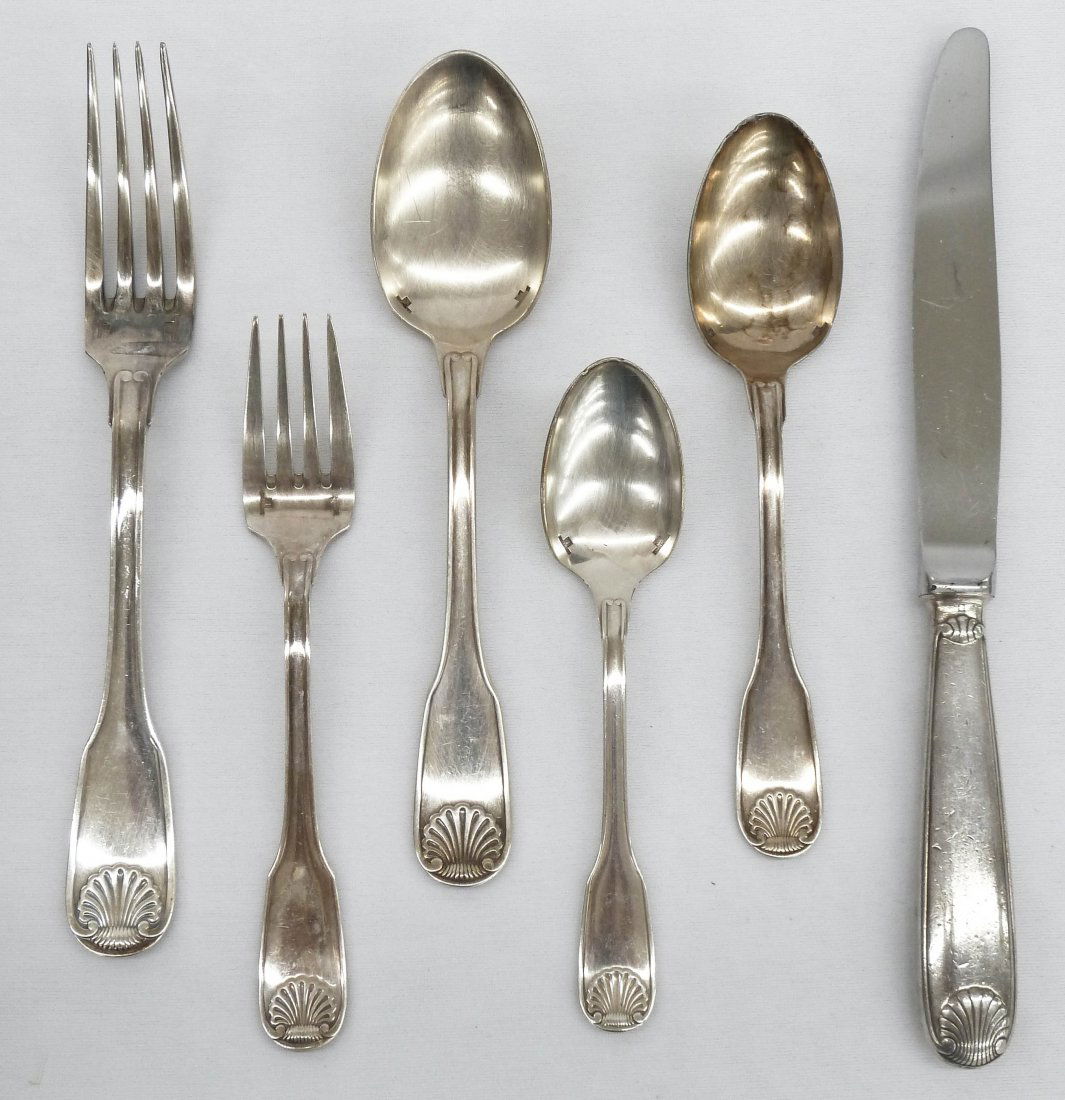 70 Piece Christofle Vendome Shell Pattern French Silver - Feb 08, 2013 ...