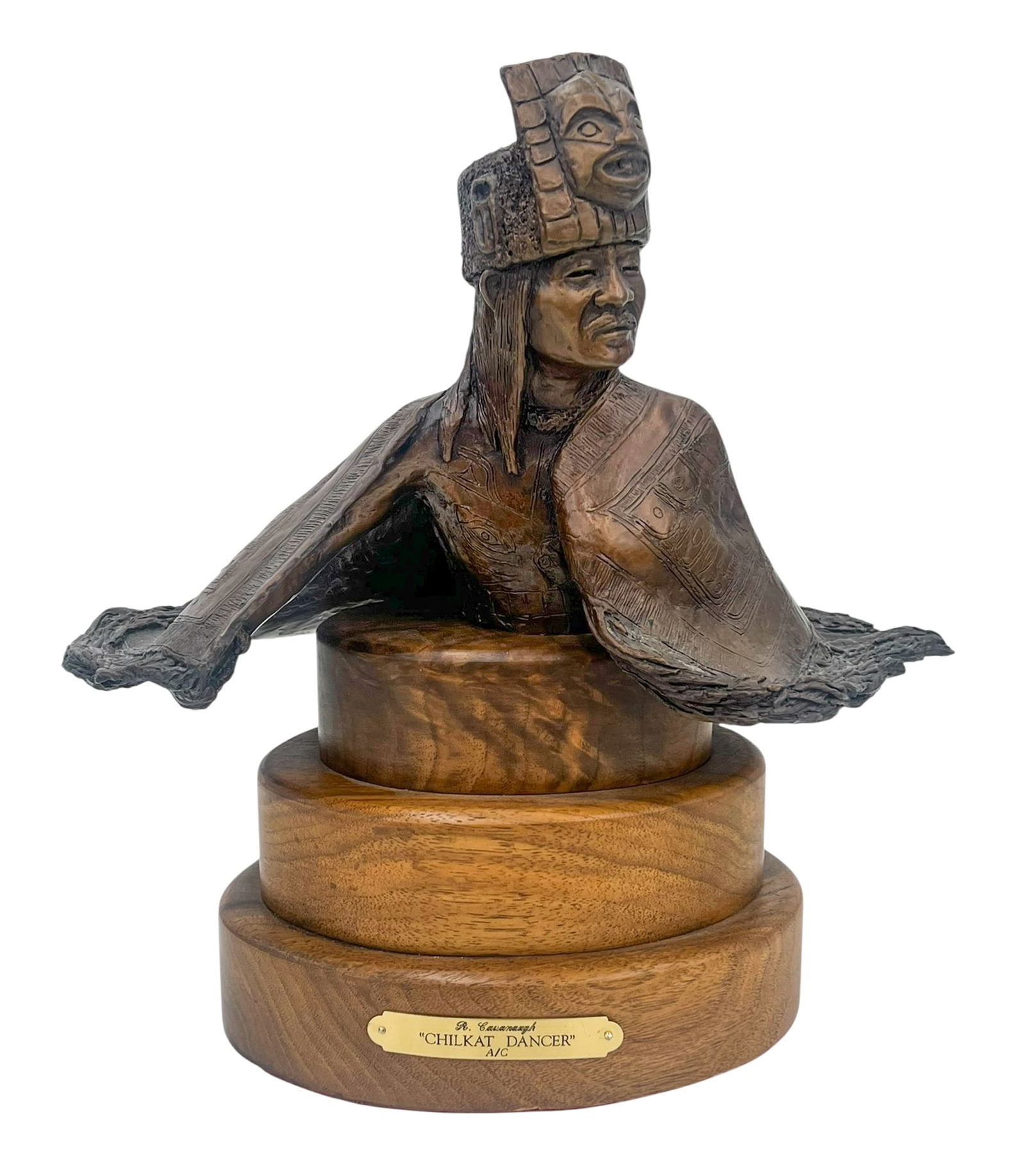 Robert Cavanaugh "chilkat Dancer" Bronze Sculpture - Jul 31, 2025 | Mba ...