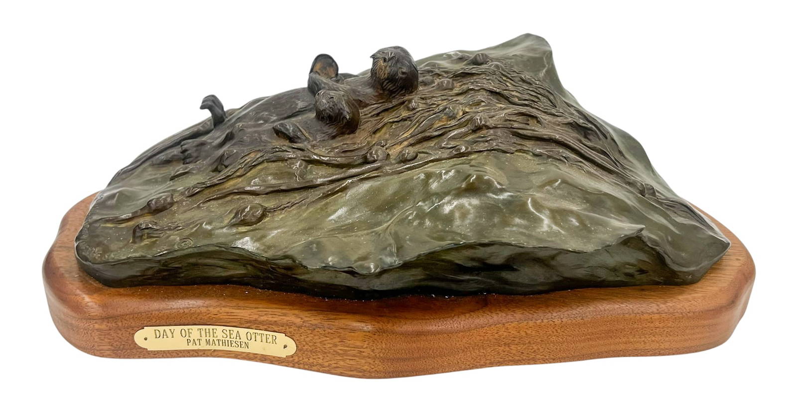 Pat Mathiesen "day Of The Sea Otter" 1985 Bronze Sculpture - Jul 31 ...