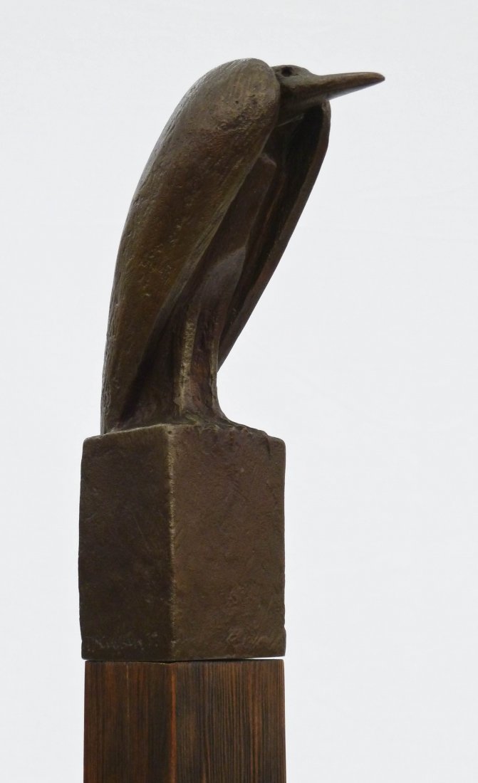 Philip McCracken (b.1928 WA) ''Heron'' 1977 Maquette Br