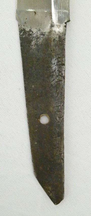 WWII Japanese Wakizashi Shoto Short Sword with Wood Sca : Lot 247