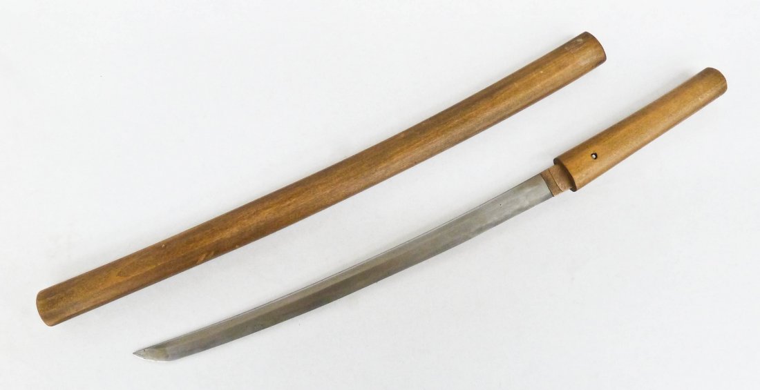 WWII Japanese Wakizashi Shoto Short Sword with Wood Sca - Apr 18, 2013 ...