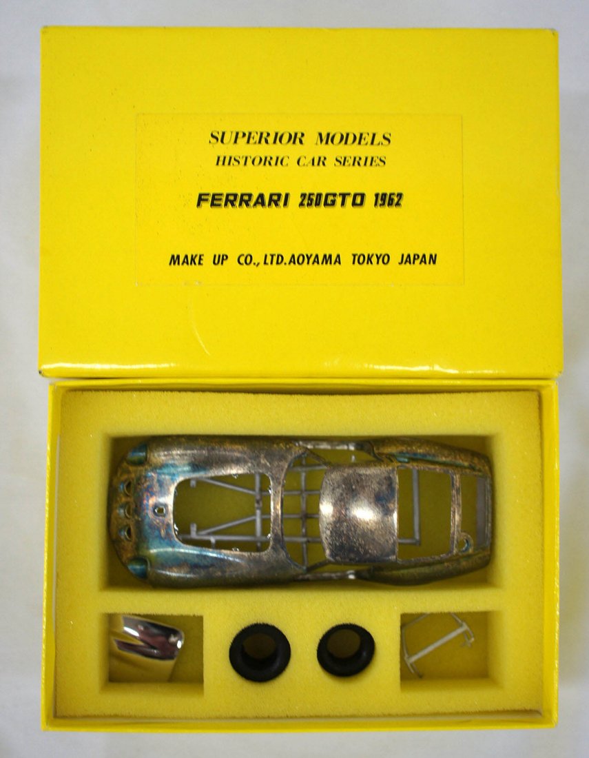 Ferrari 250gto 1962 Metal Model Kit By Superior Models