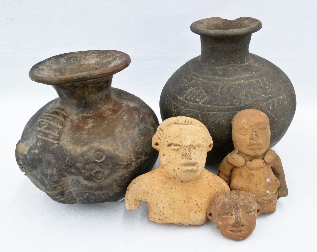 7pc Pre Columbian Pottery Artifacts & Vessels. Includes - Oct 30, 2014 ...