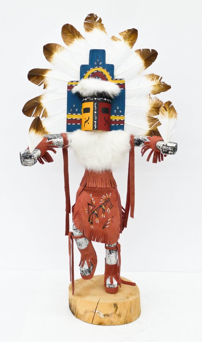 LARGE SOUTHWEST HOPI JEMEZ CARVED KACHINA DOLL - Feb 09, 2013 | Austin ...