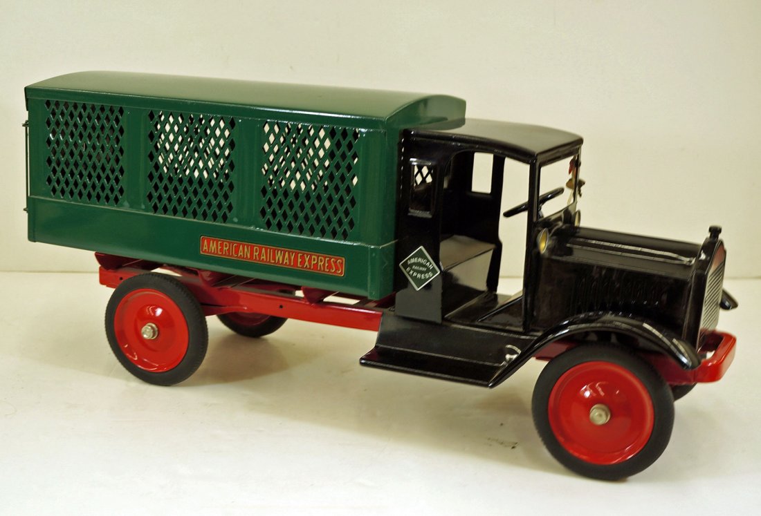 Pressed Steel Keystone American Railway Express Toy