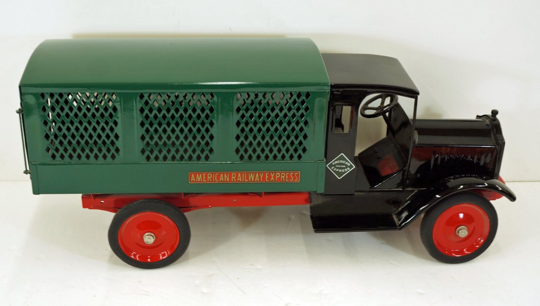 Pressed Steel Keystone American Railway Express Toy
