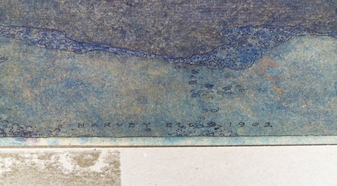 Harvey Ellis (1852-1904 American) Untitled Waterfront