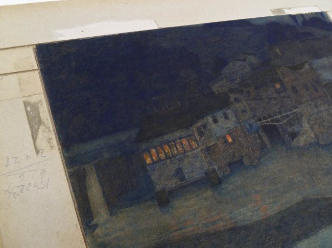 Harvey Ellis (1852-1904 American) Untitled Waterfront : Lot 315