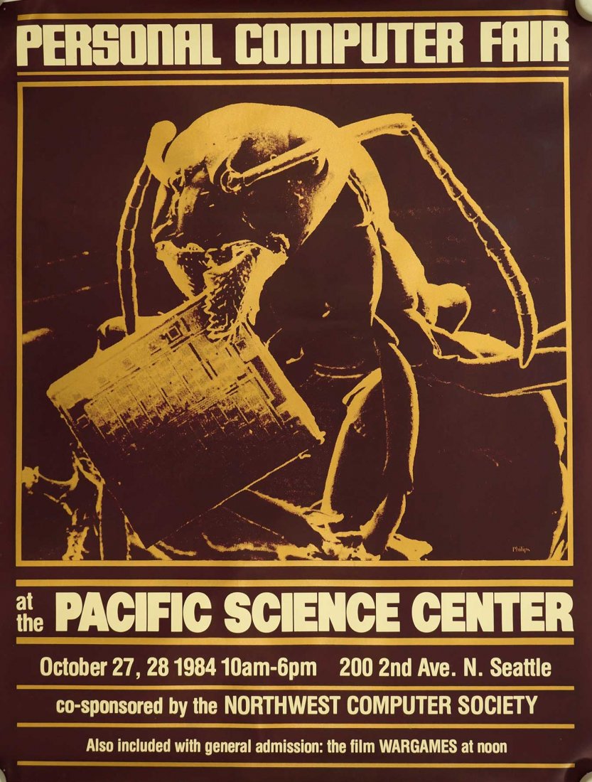 1984 Personal Computer Fair Original Poster, Seattle, - Feb 18, 2016 ...