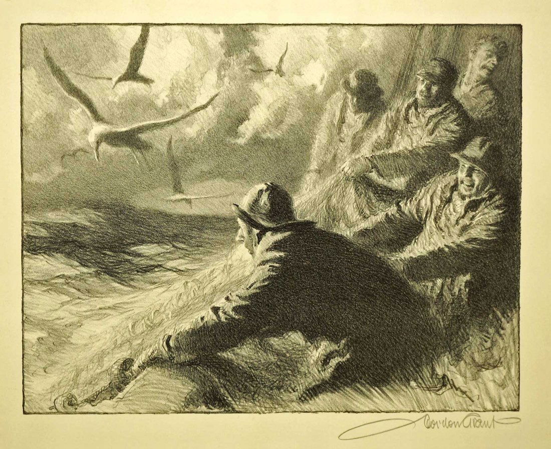 Gordon Grant signed original AAA Lithograph [Hauling in - Feb 19, 2016 ...