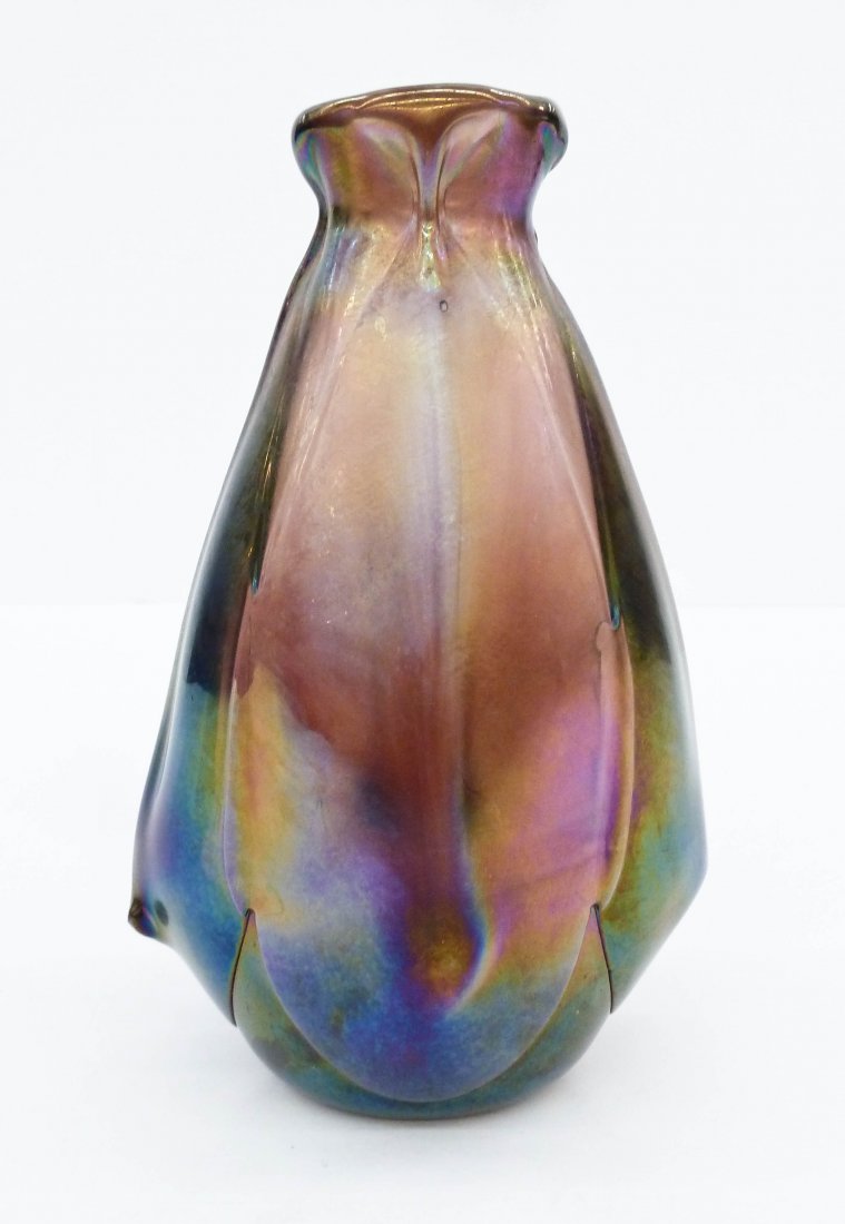 Dominick Labino (1910-1987 Ohio) Early Iridescent Glass