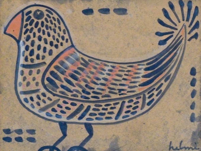 Helmi Juvonen (1903 1985 Washington) Untitled Bird