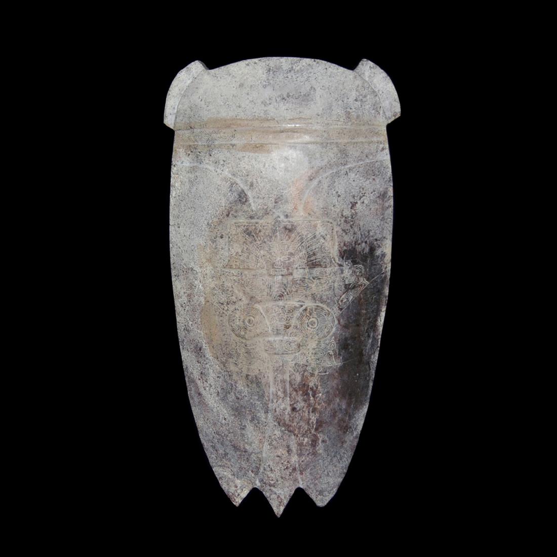 Neolithic Liangzhu Culture, A Large and Rare Jade