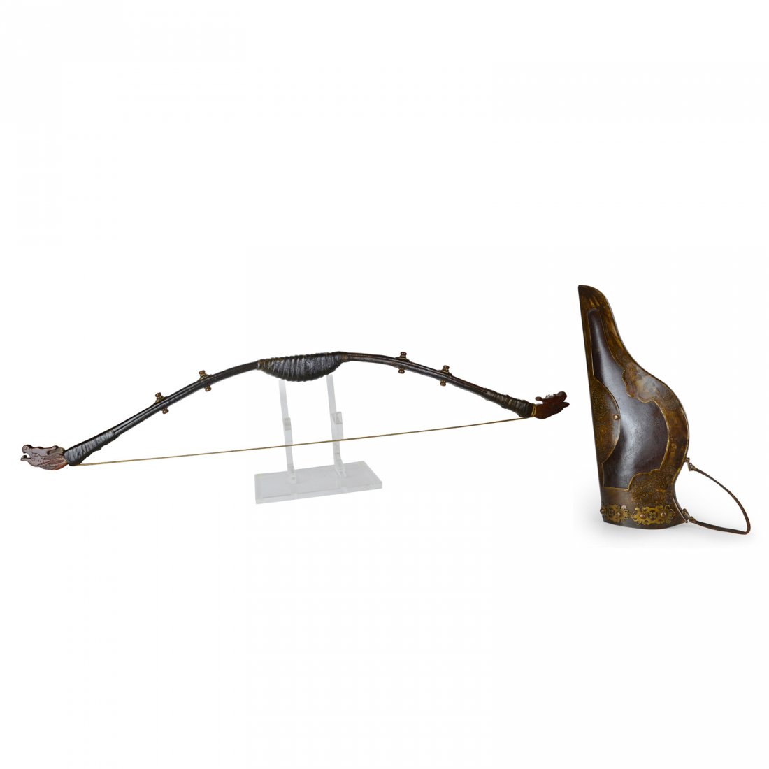 Qing Dynasty, Manchu Bow And Quiver