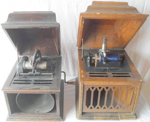 Edison Amberola Cylinder Phonographs