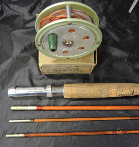 Bamboo Fly Rod Davis Special & Mohawk Fly Reel