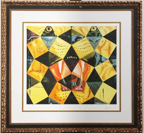 Salvador Dali (1904 1989) Spanish "lenin Tiger"