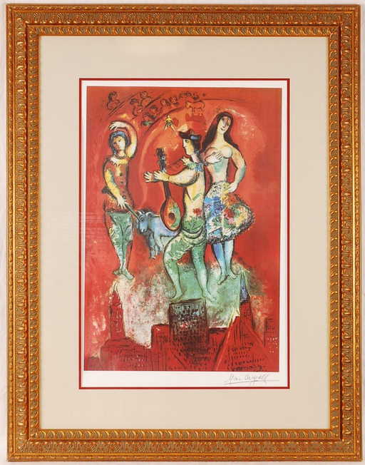 After Marc Chagall Carmen Limited Edition Lithograph