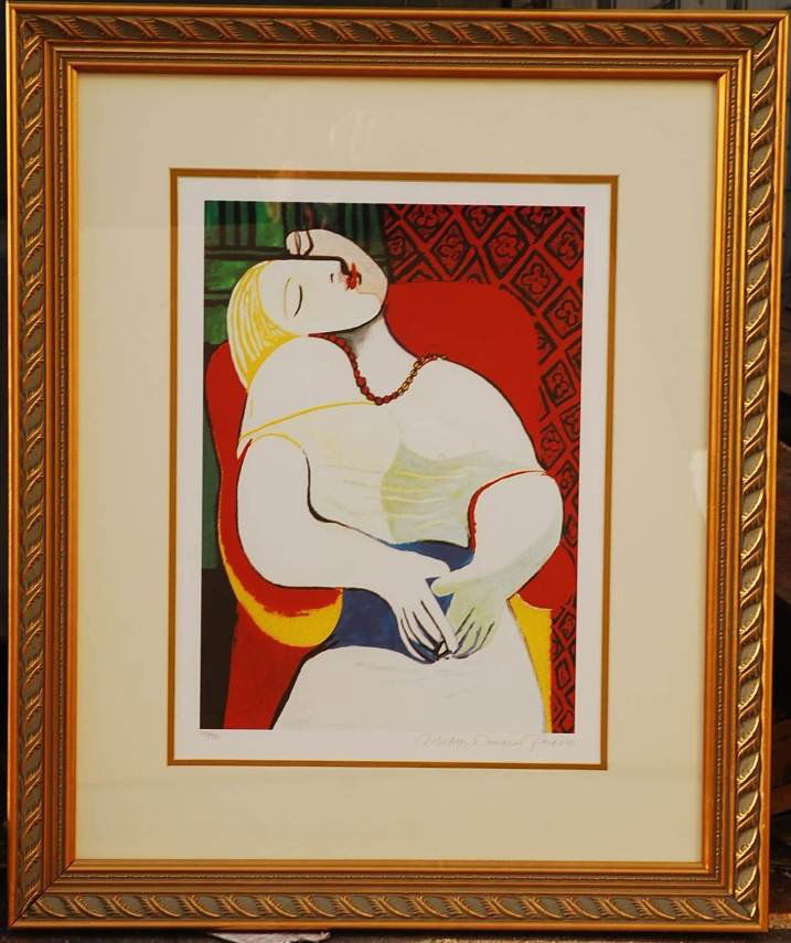 Pablo Picasso Le Rêve (the Dream) Limited Edition Litho