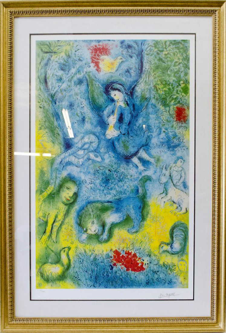 Marc Chagall Magic Flute Ltd Ed Lithograph