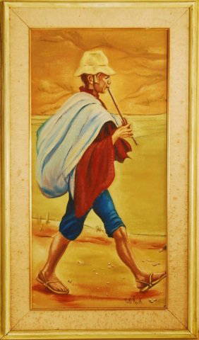 Patti Rock, Original Oil On Canvas, Hand Signed