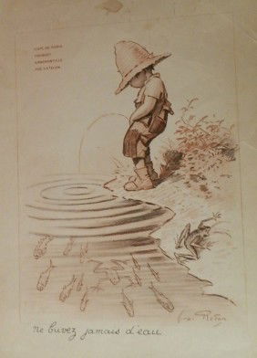 131D: Georges Redon Lithograph C.1920