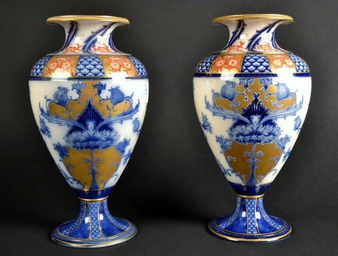 Pair Of Macintyer Burslem Vases Pair Of Macintyer Bursl