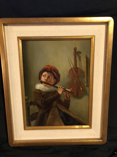 Lenard Original Oil On Wood