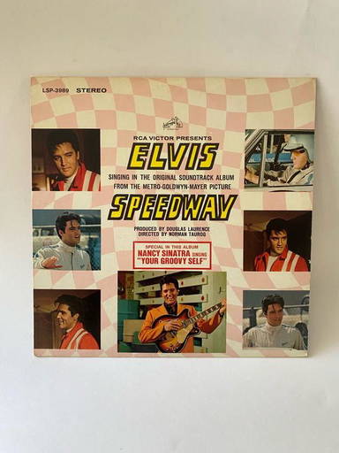 Elvis Presley "Speedway: Original Soundtrack" w/ Picture - 1968 - Nov ...